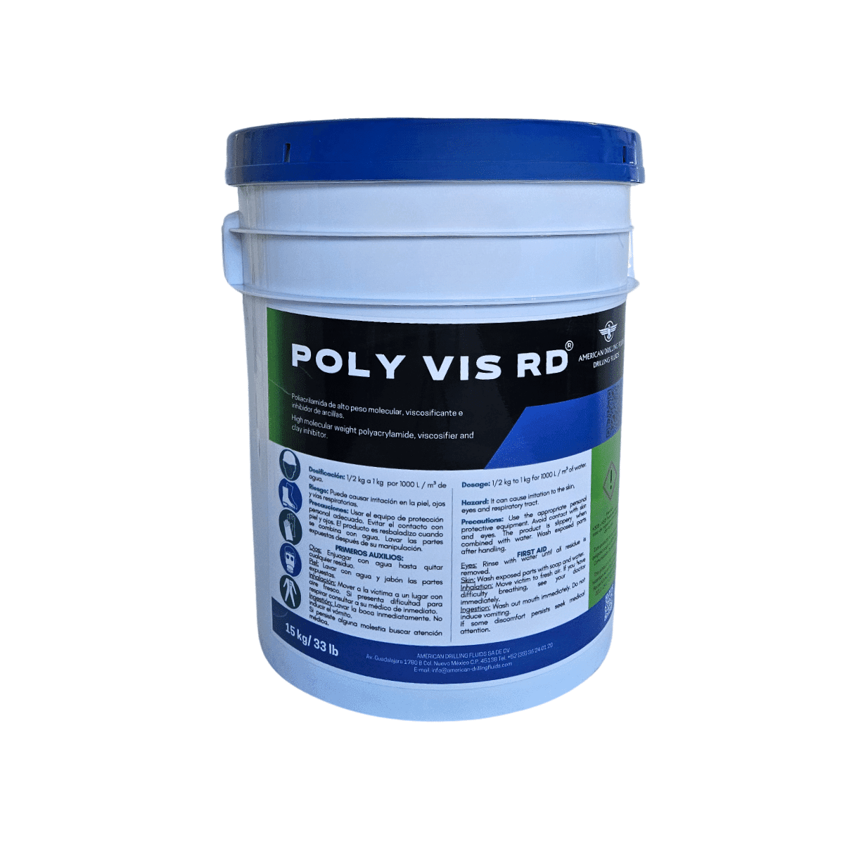 Poly Vis Rd - American Mining Supplies | Fluidos de Perforación y Asesoría